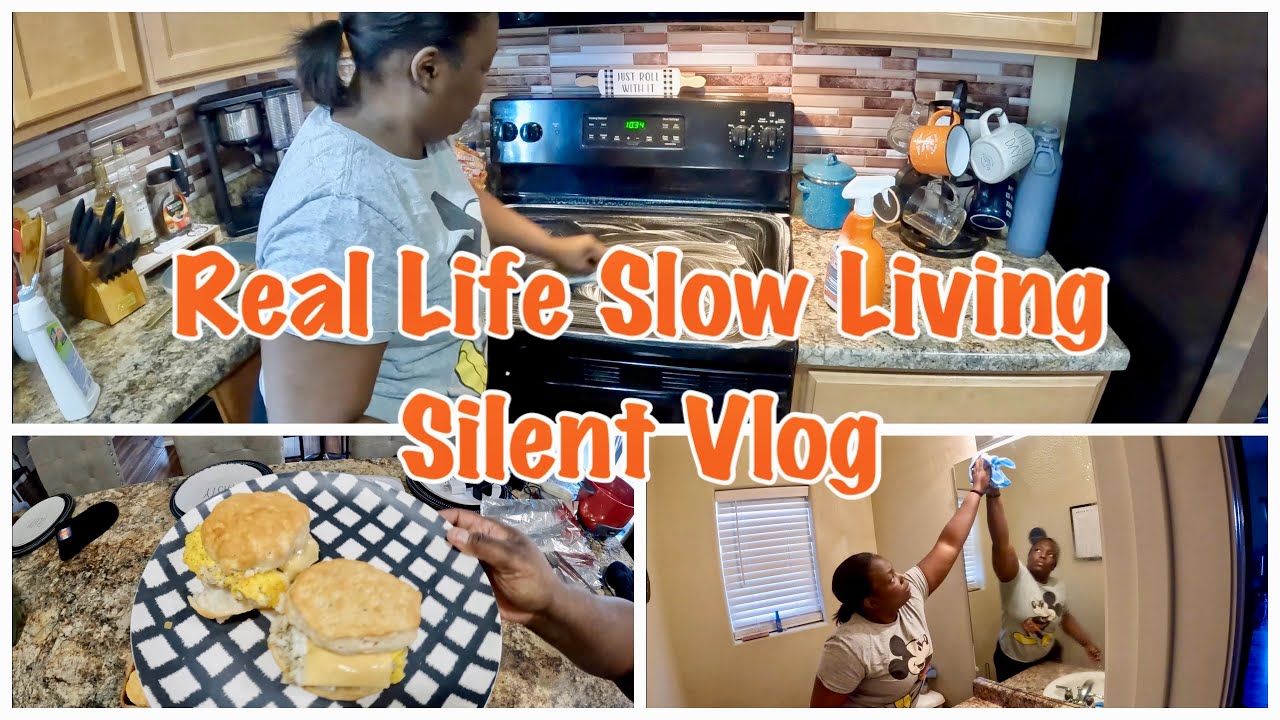 REAL LIFE MORNING ROUTINE|CLEANING MOTIVATION|NO TALKING|TONY EVANS ...