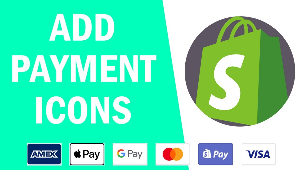 How To Add Payment Icons On Shopify Store Footer 2021 YouTube How To Add Payment Icons On Shopify Store Footer 2021 YouTube