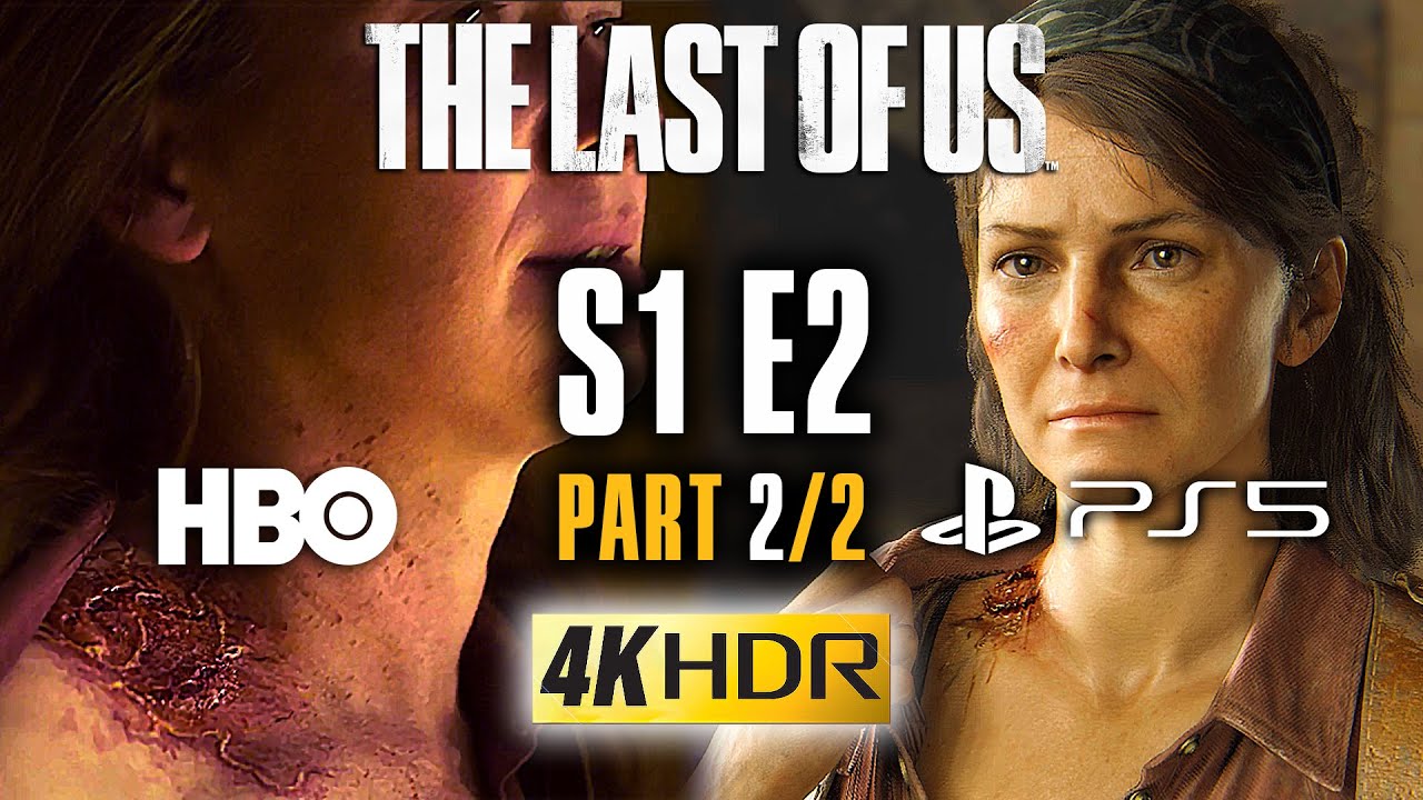 HBO The Last of Us Episode 2 TESS' DEATH SCENE COMPARISON 4K HDR - YouTube