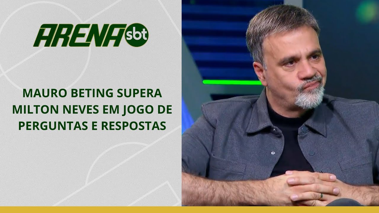 Mauro Beting vence Milton Neves e acerta tudo sobre futebol brasileiro ...