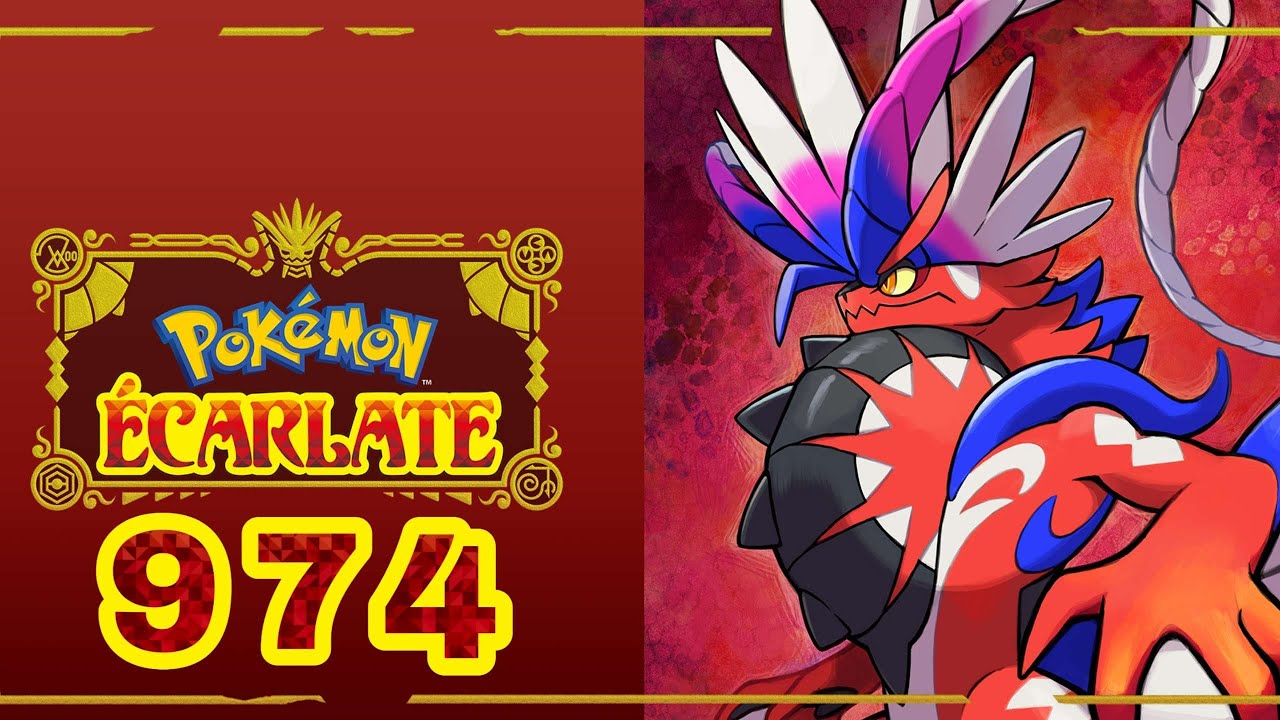 Pokémon Ecarlate 974 - 18/11 part 10 - YouTube