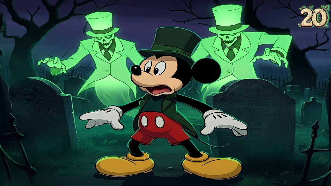 I Sent Mickey Mouse Into A HAUNTED CEMETERY! Epic Mickey: Rebrushed ...