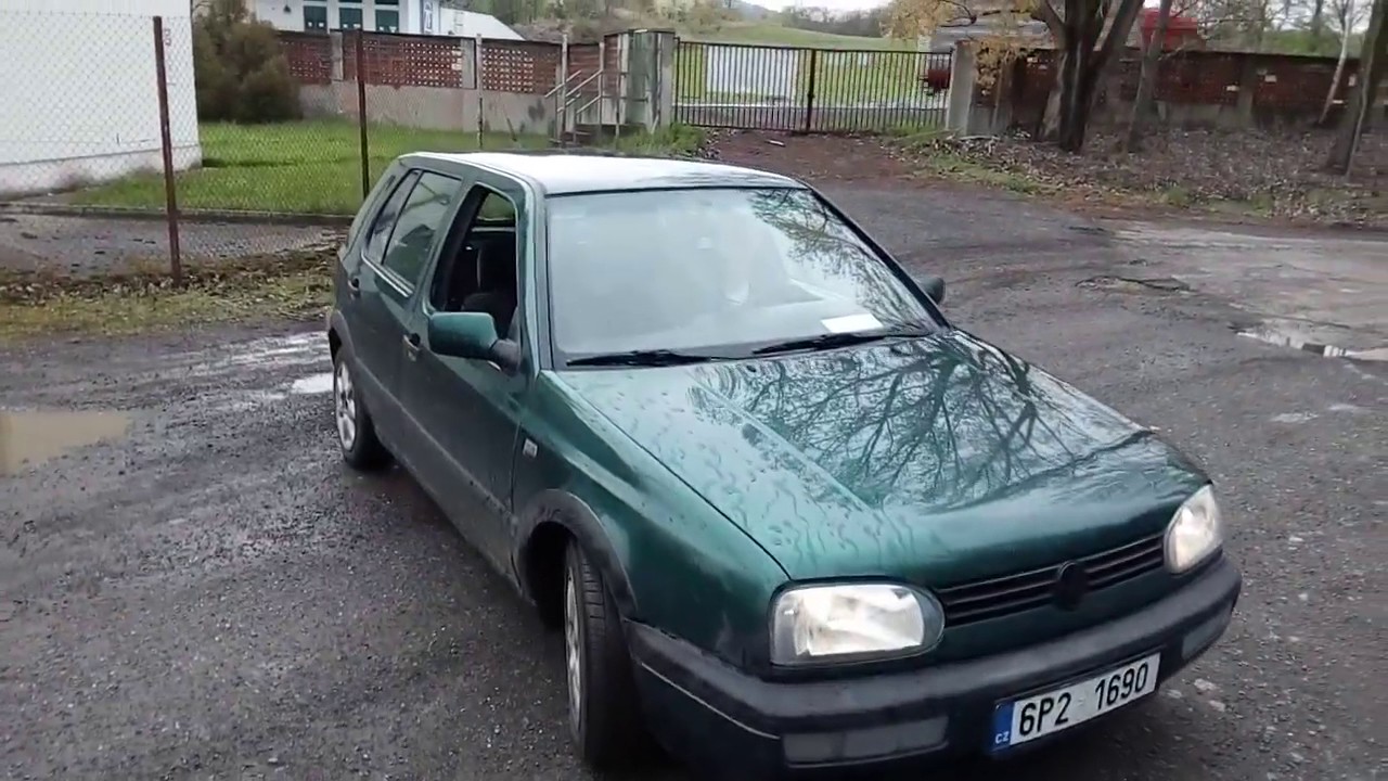 VW Golf III syncro 1.8 GT - YouTube