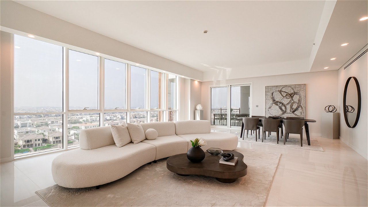 Luxurious 3BR Upgraded Apartment with Stunning Views | Palm Jumeirah ...