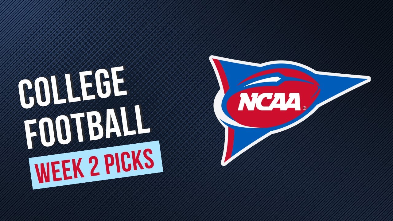 College Football Week 2 Picks - YouTube