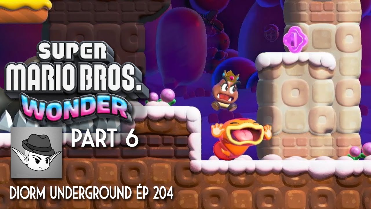 Super Mario Bros. Wonder - Part 6 - Diorm Underground Ép.204 - YouTube