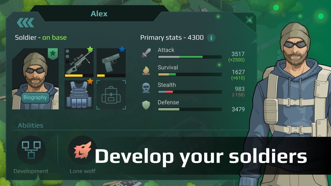 Battle for life - military RPG Mobile Game | Gameplay Android - YouTube