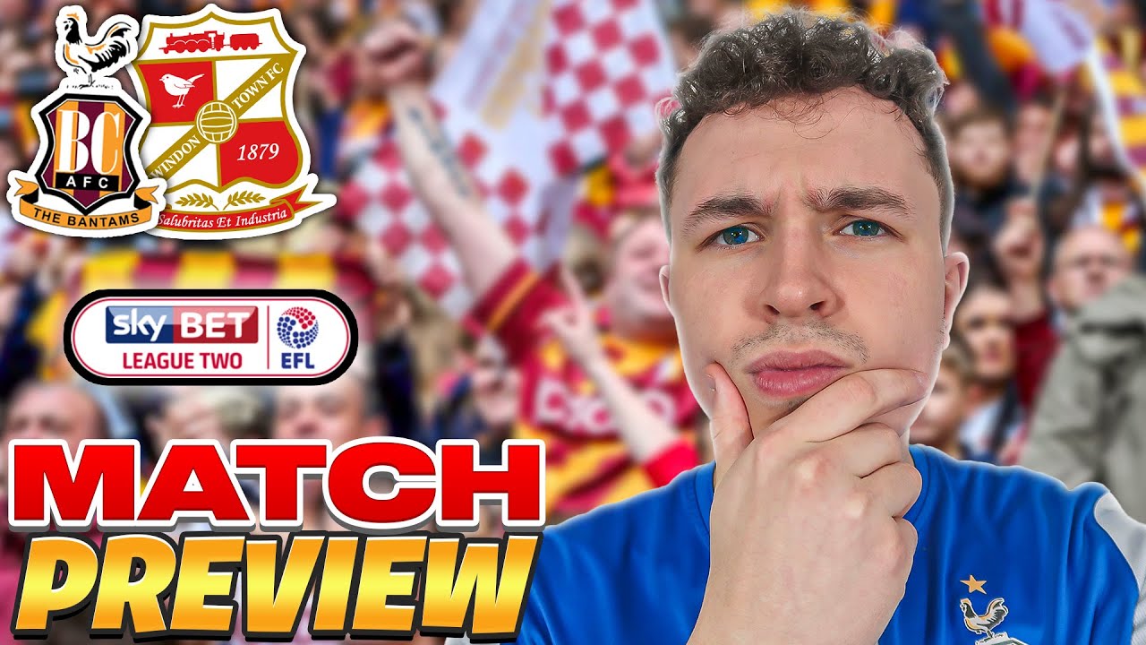 THE RETURN OF ANTONI SARCEVIC? | Bradford City vs Swindon Town Match ...