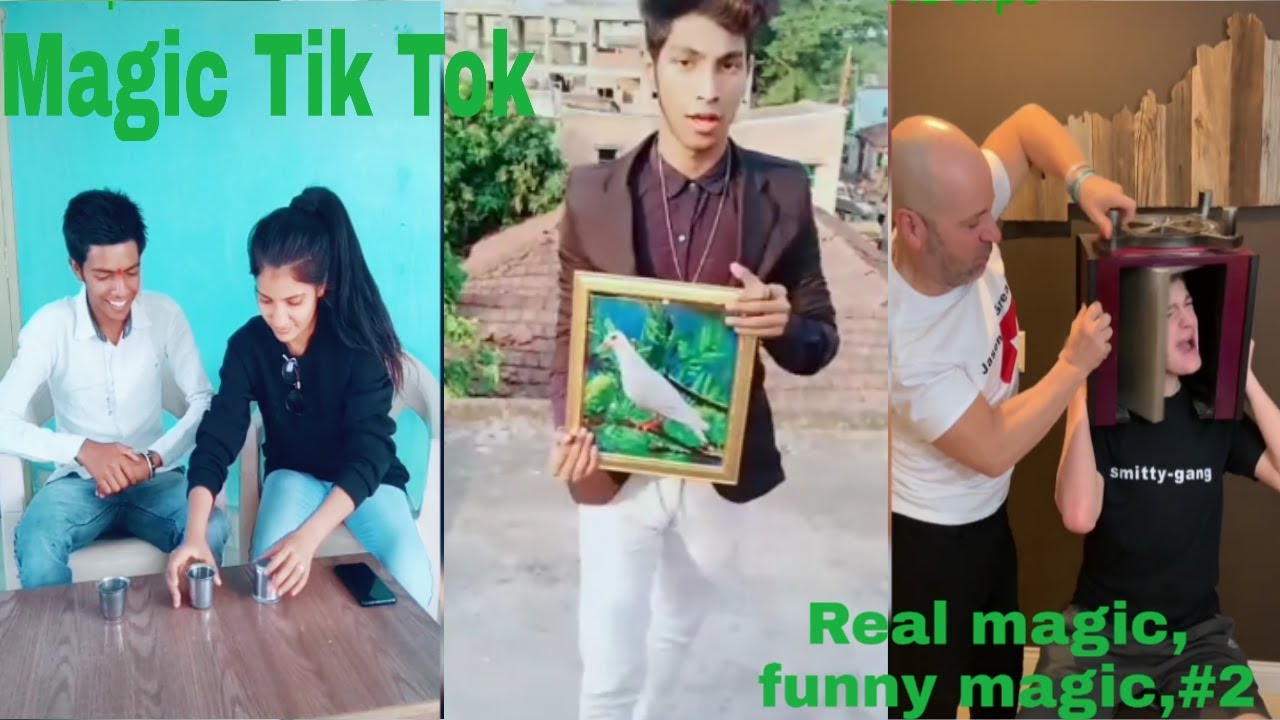 #tiktokmagic Funny magic Tik Tok video, Tik Tok HD clips related to ...