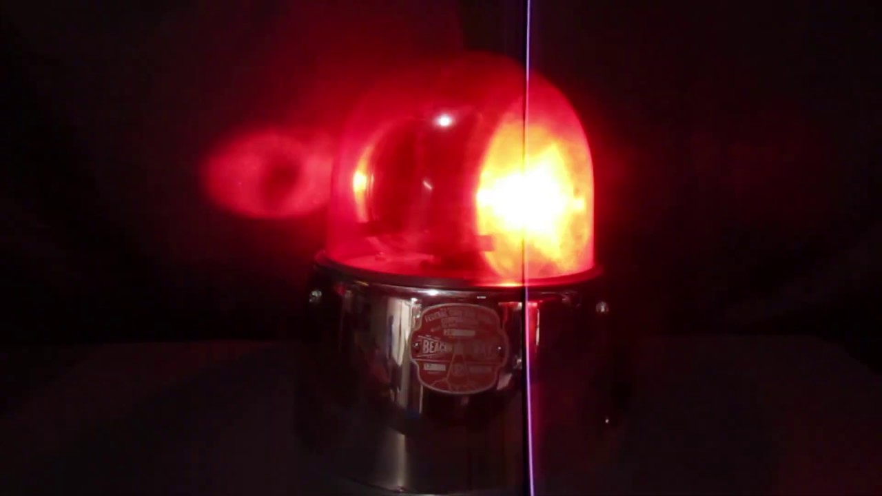 1971 Federal Sign and Signal Beacon Ray Model 17 12V Police Car Fire ...