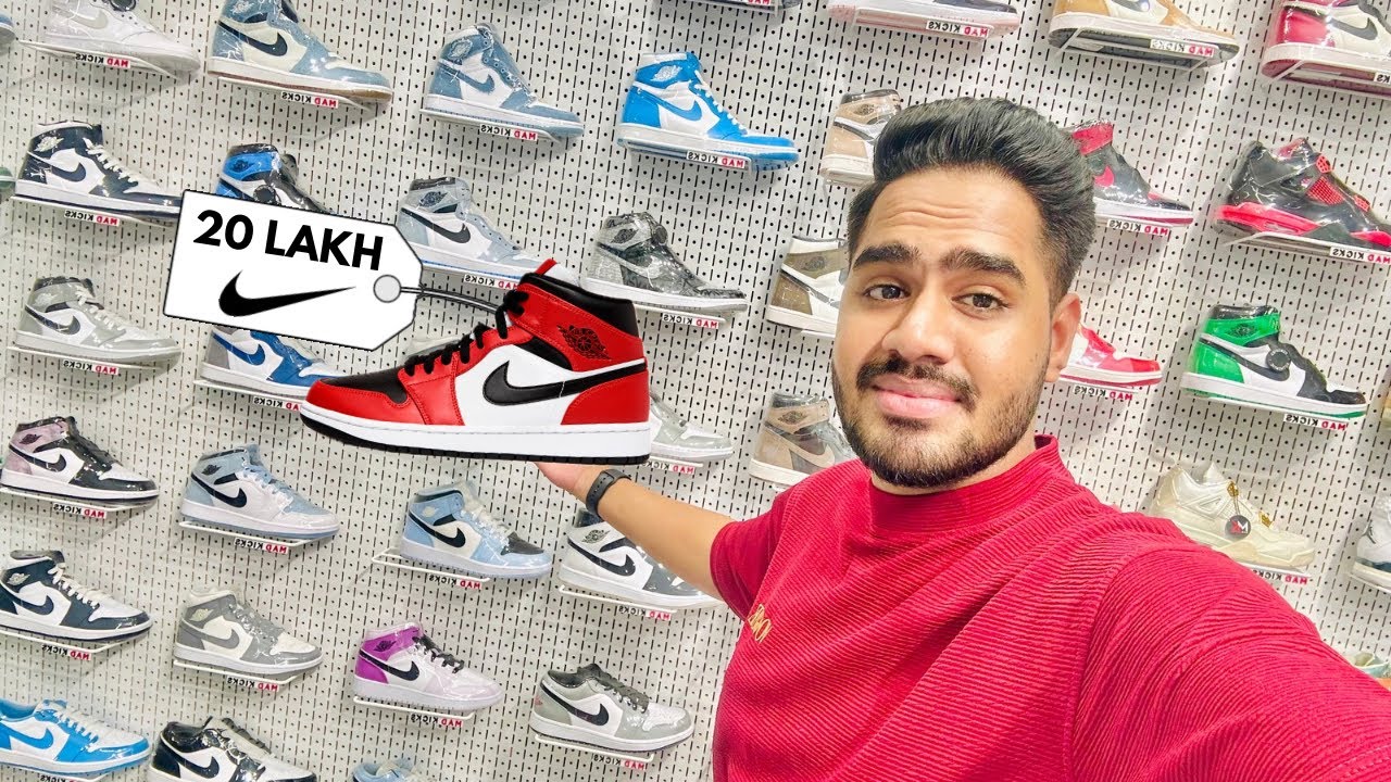 Nikes Most Expensive Shoes Collection 😍 20 LAKH Ka Ek Pair - YouTube