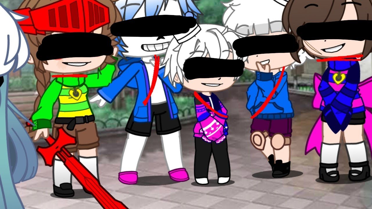 ¶∆¶ Frisk x Sans || Frans || Undertale || Gacha club ¶∆¶ - YouTube