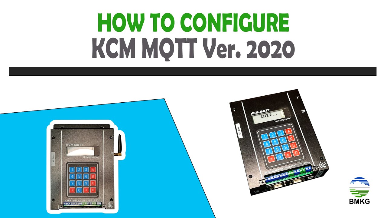 How to Configure KCM Ver.2020 - YouTube