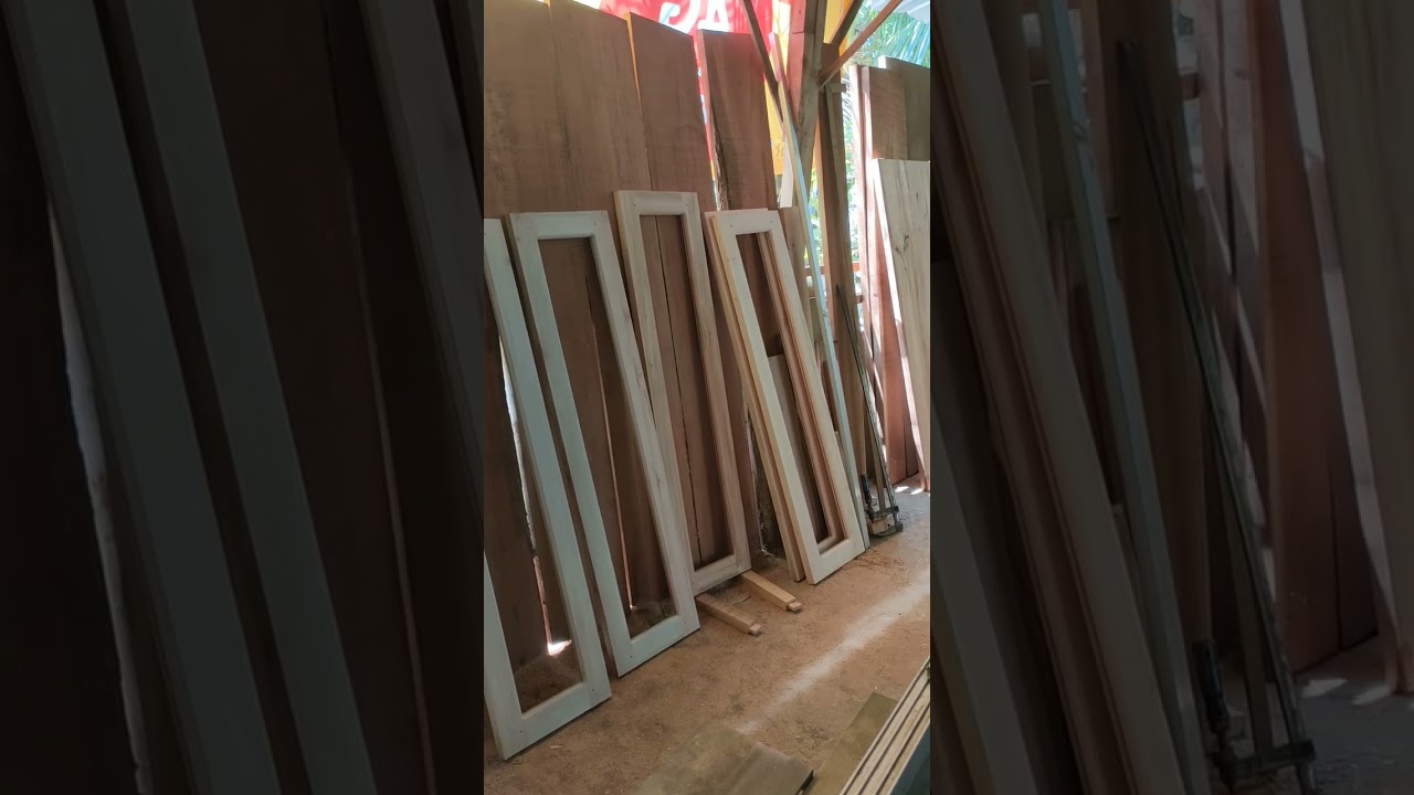 ram jendela kayu dan daun pintu kayu mahoni#shorts - YouTube