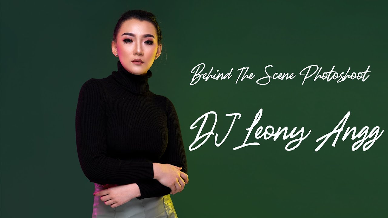 Behind The Scenes Photshoot DJ Leony Angg - YouTube
