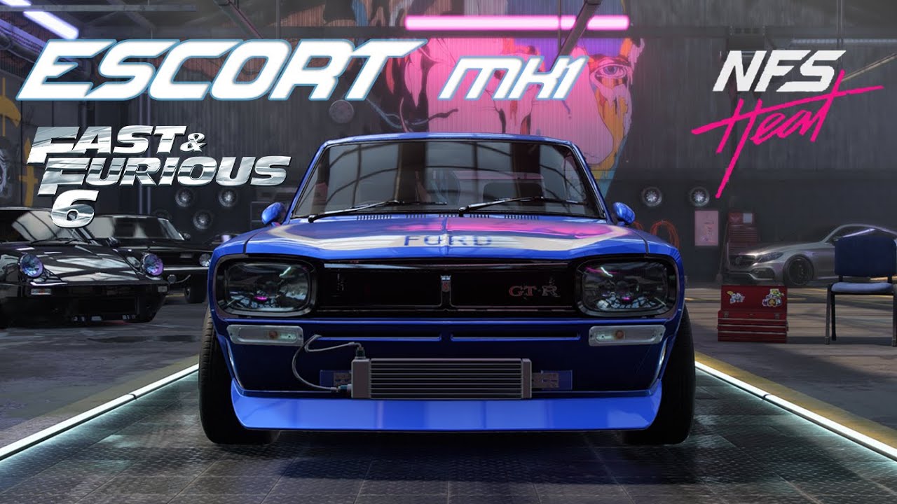 NISSAN SKYLINE STYLE ESCORT MK1 BRIAN O'CONNER FAST AND FURIOUS NFS ...