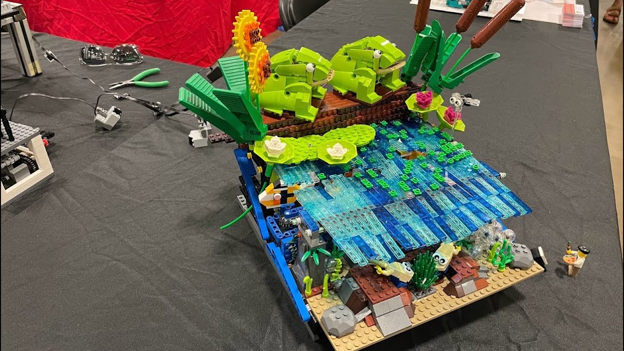 LEGO Automatons - BrickFair VA 2022 - YouTube