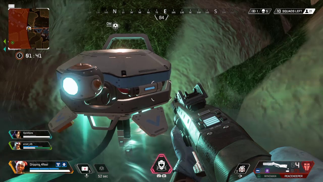 Apex Legend Dripping_4Real's 12 kill game play - YouTube