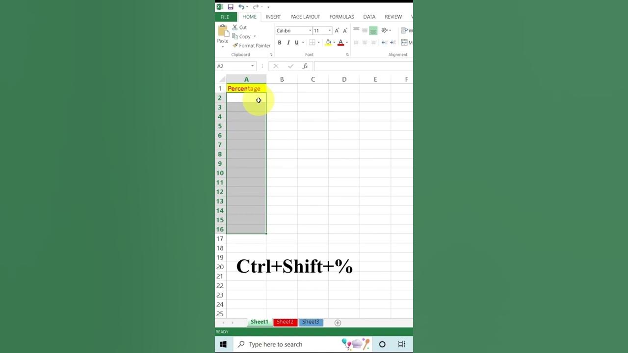 How To Take Percentage Sign In Excel YouTube how-to-take-percentage-sign-in-excel-youtube