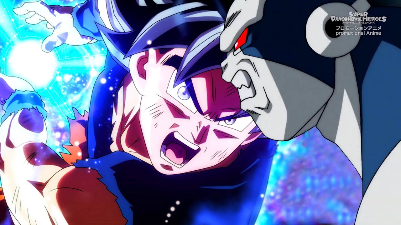 GOKU ULTRA INSTINCT VS ULTIMATE KAMIOREN ! DRAGON BALL HEROES ÉPISODE ...