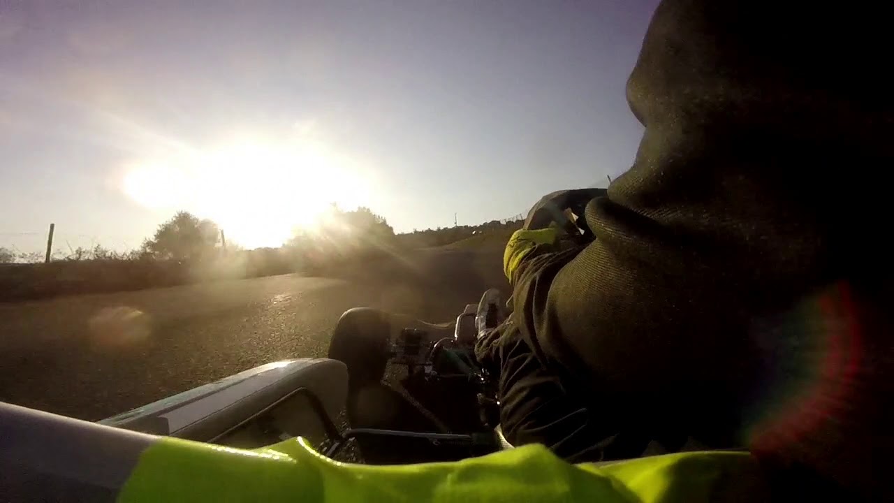 19 year old Lonika Maartens practicing at Idube Raceway South Africa ...