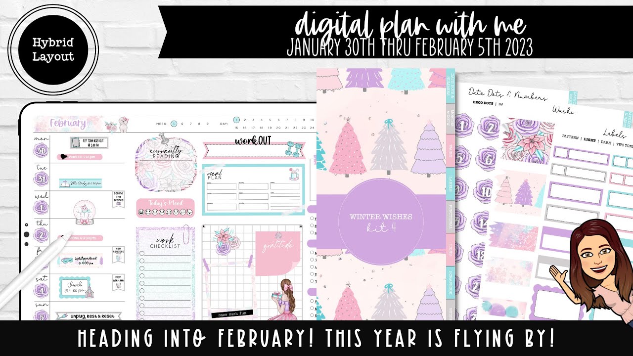 Plan Out the First Week of February with Me! 🤓 | Digital Plan with Me ...