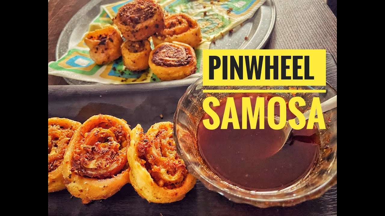Pinwheel Samosa || Regular Samosa with a TWIST || SUPER TASTY veg snack ...
