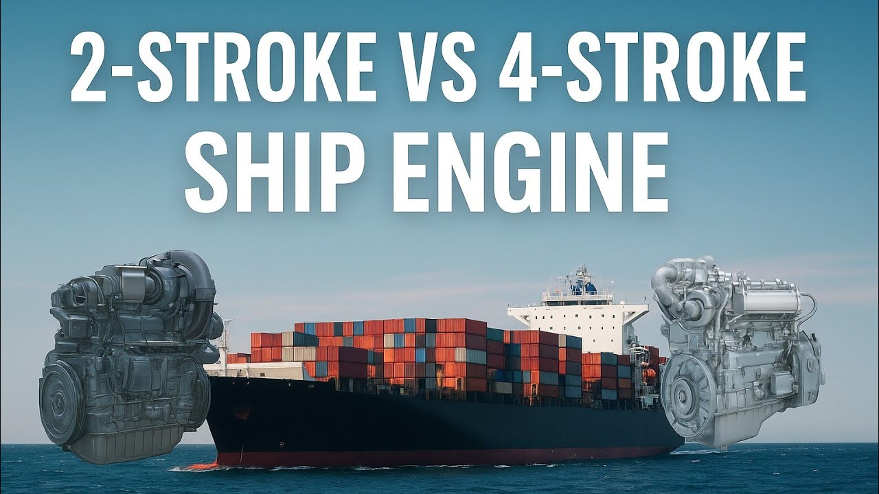 🚢 2-Stroke vs 4-Stroke Marine Engines | Explained Simply.. - YouTube
