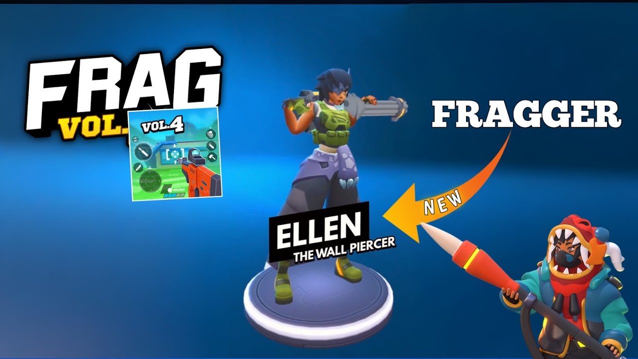 NEW CHARACTER *ELLEN* GAMEPLAY & DETAILS in FRAG UPDATE!🤩 - YouTube