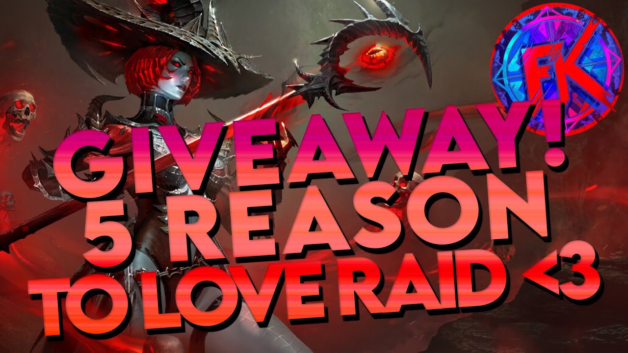 5 Reason to Love Raid! Anniversary Special Giveaway! | Raid: Shadow ...