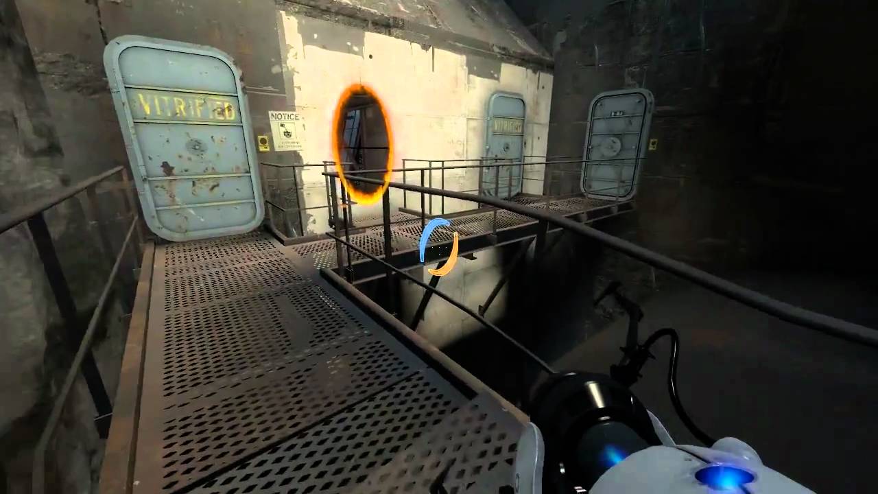 Portal 2 Playthrough Part 011 "Blue Slime" (Z074) - YouTube