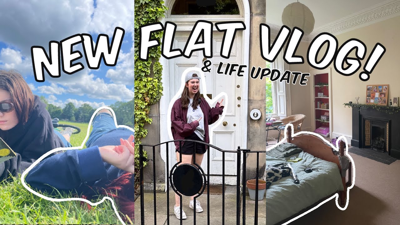 moving into my NEW flat!! | vlog & life update - YouTube