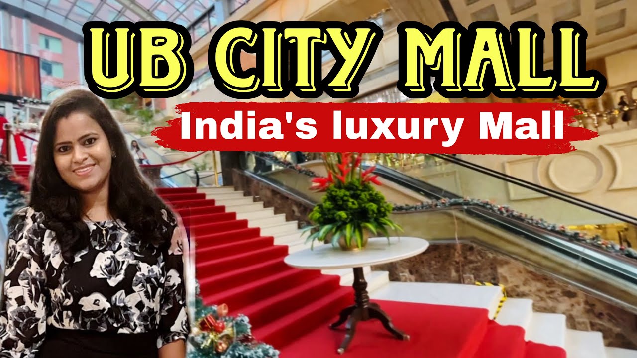 UB CITY MALL BANGALORE |Roof top restaurant and bar | luxury Mall ...