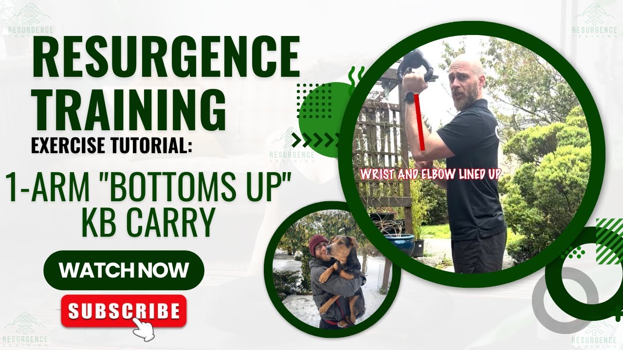 Resurgence Training Exercise Tutorial - 1-arm Bottoms Up KB Carry - YouTube