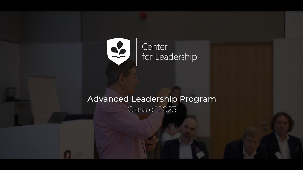 Advanced Leadership Program - Class of 2023 - YouTube