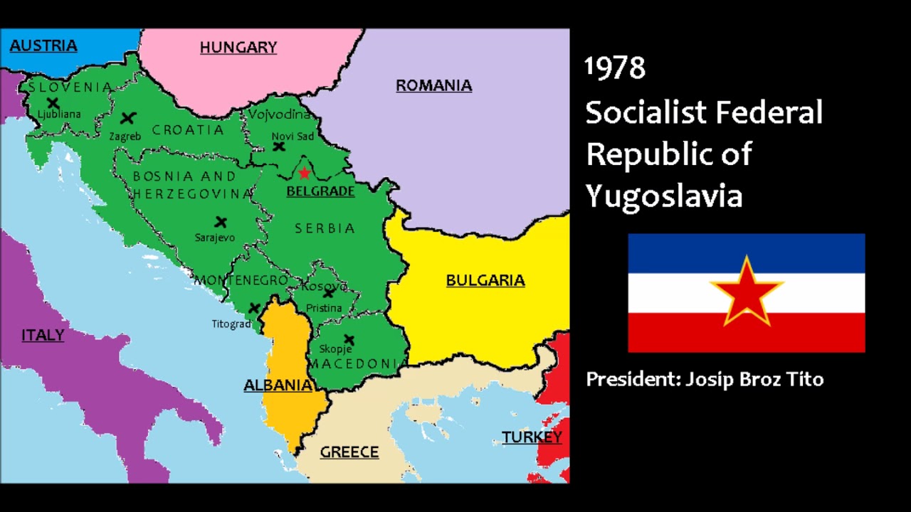 The History of Yugoslavia 1945-1991 - YouTube