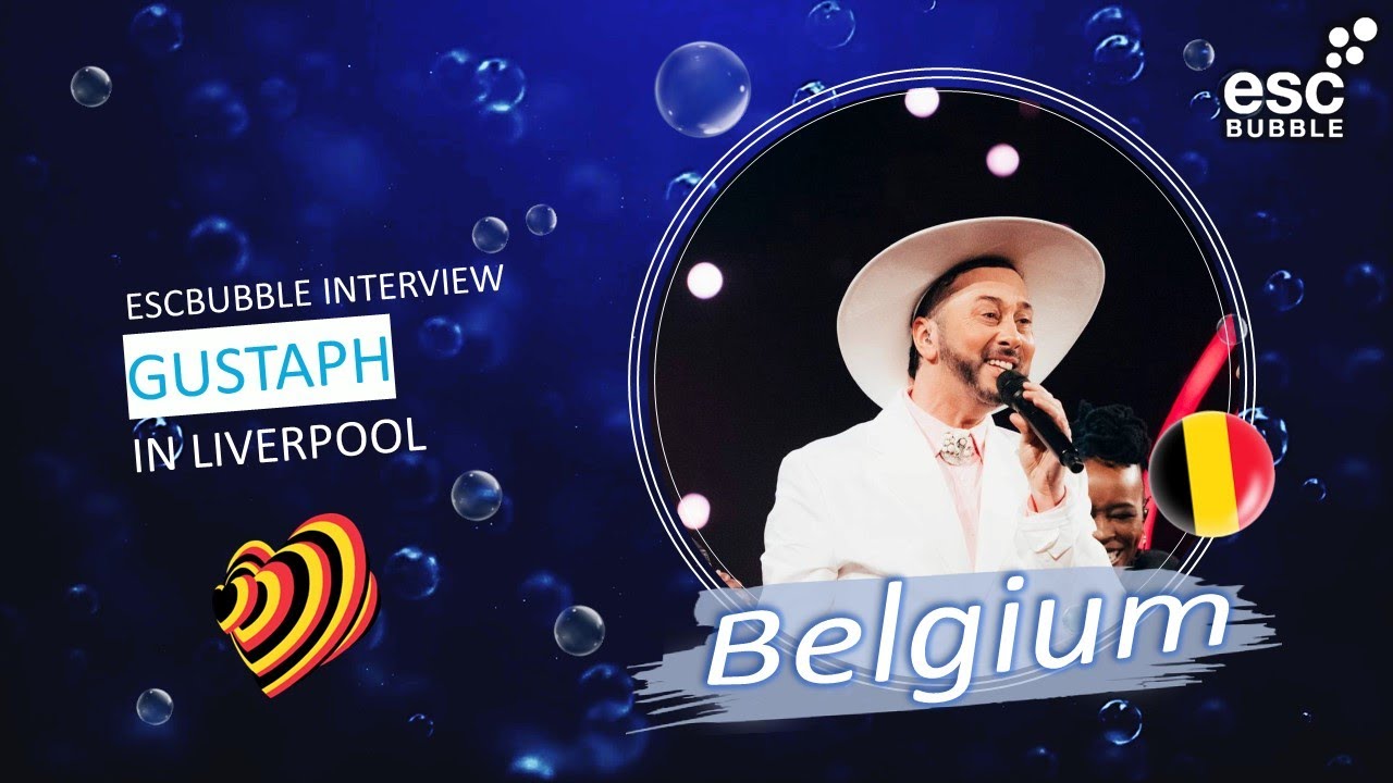 Gustaph - Because Of You / Belgium Eurovision 2023 / Interview in ...