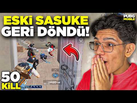 ESKİ SASUKE GERİ DÖNDÜ! 50 KİLL ALDIM - PUBG MOBİLE
