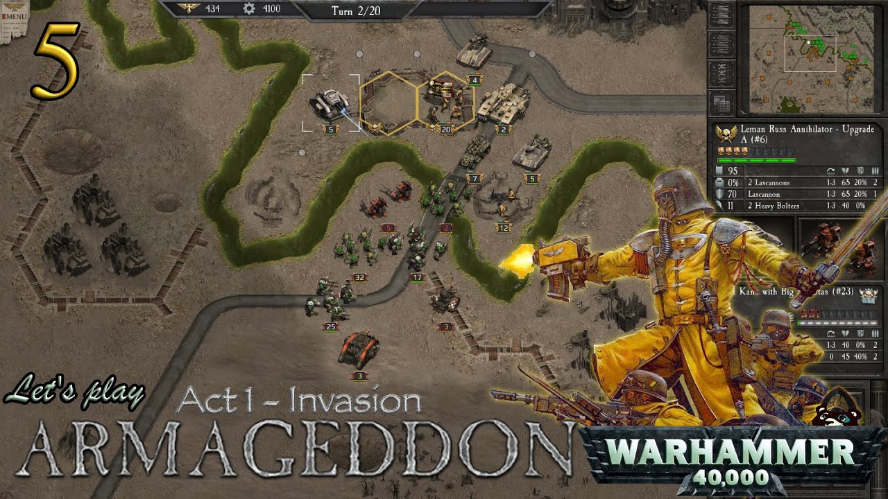 Our first look at a Titan ~ Warhammer 40k Armageddon : Act 1 - Invasion ...