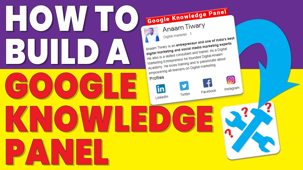 how to build a google knowledge panel | google knowledge panel - YouTube