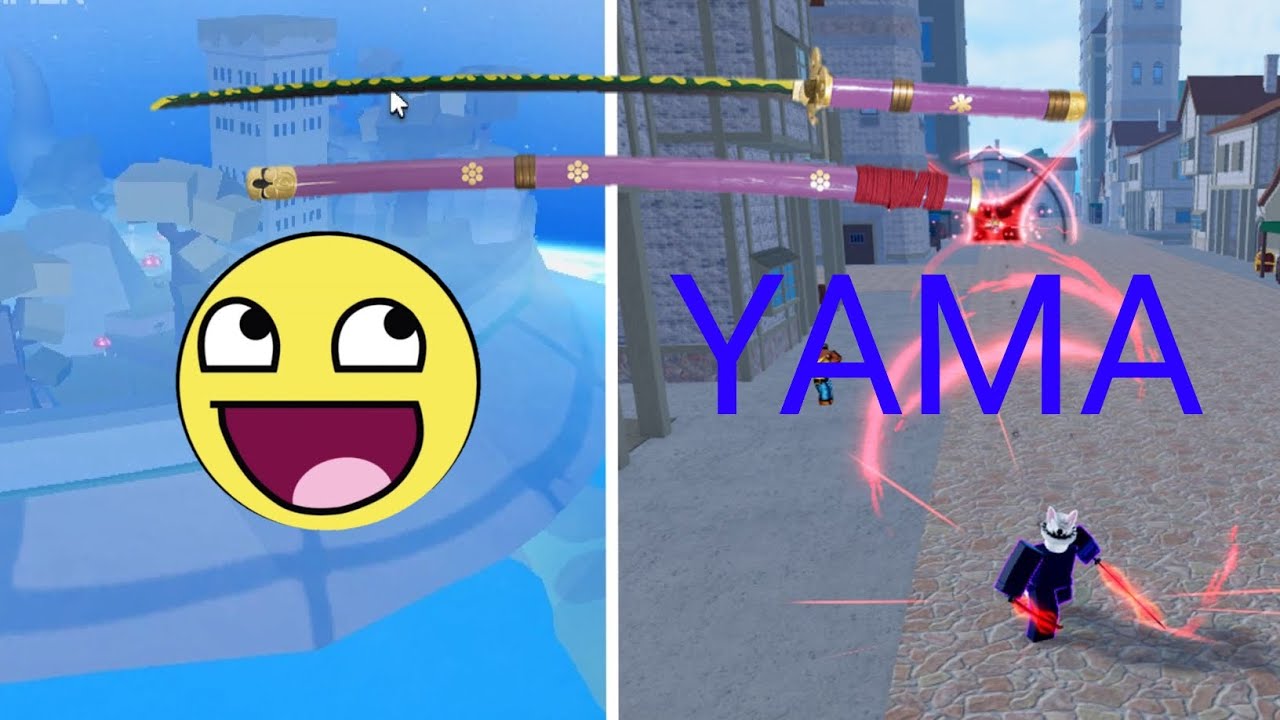 I got yama sword after 100+ server hops 💀💀🥴#roblox #bloxfruits #rip ...