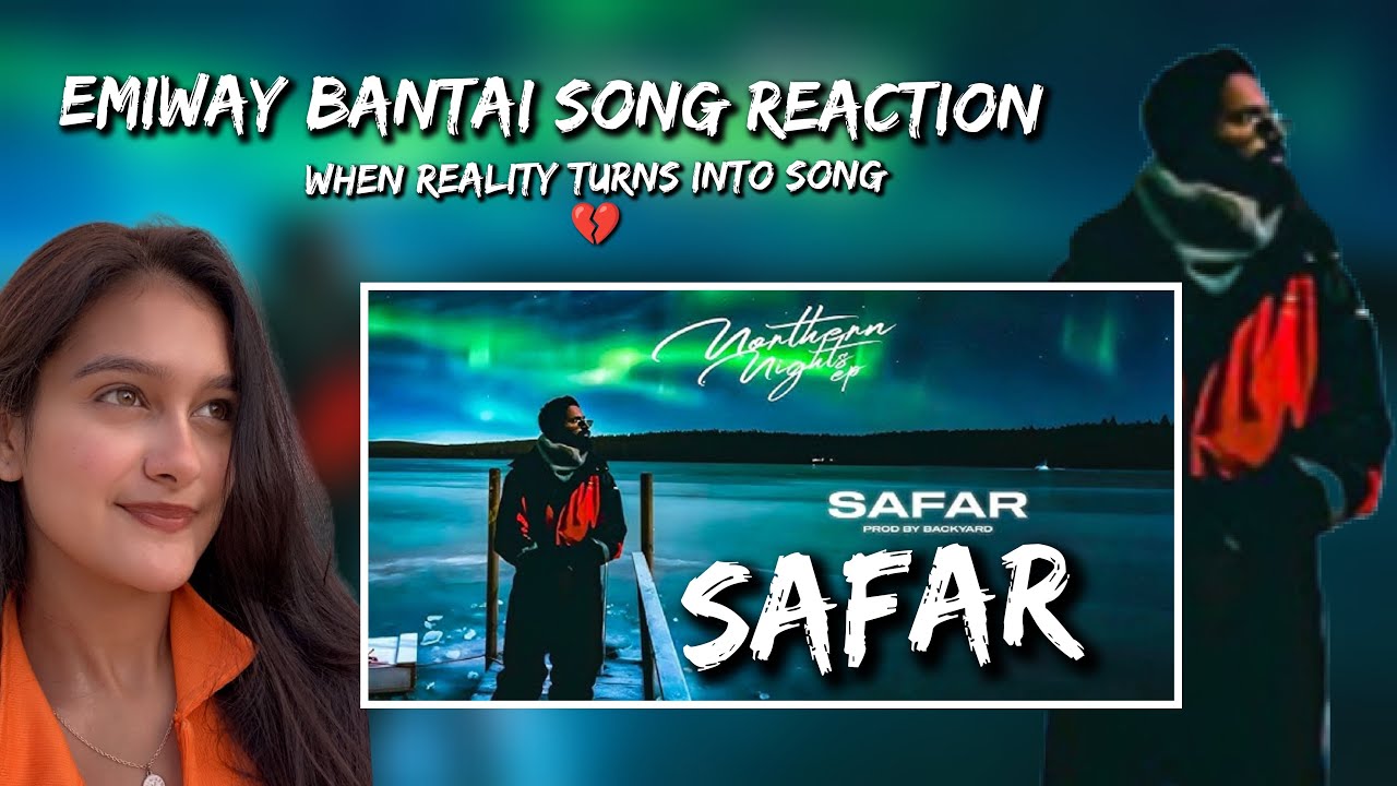 Emiway song reaction | Safar | Emiway | Northen nights | Pratikreeya ...
