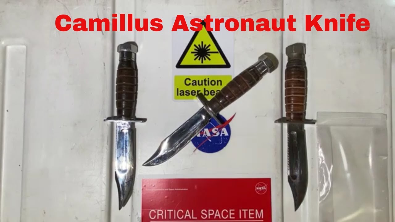 Camillus Astronaut Knife Model 1010 Factory Chrome - YouTube