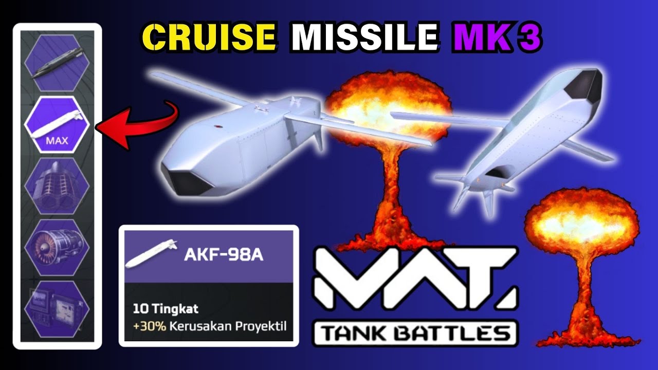 MWT: Tank Battles (AKF-98A) Missile This is Insane.. The Explosion is ...