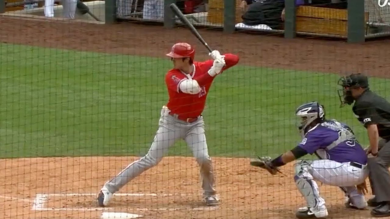 It's SHOTIME! Shohei Ohtani goes deep AGAIN! (His swing is ready for ...