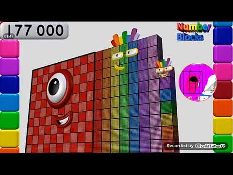 numberblocks 1000 to 1000000x2 - YouTube