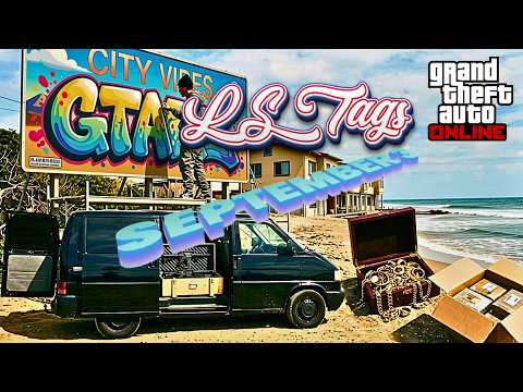 LS TAGS, SHIPWRECK, GUN VAN Locations - SEPTEMBER 3| GTA ONLINE