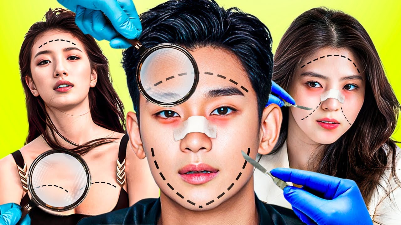 Korean Actors With Stunning Plastic Surgery Transformations | 2024 ...