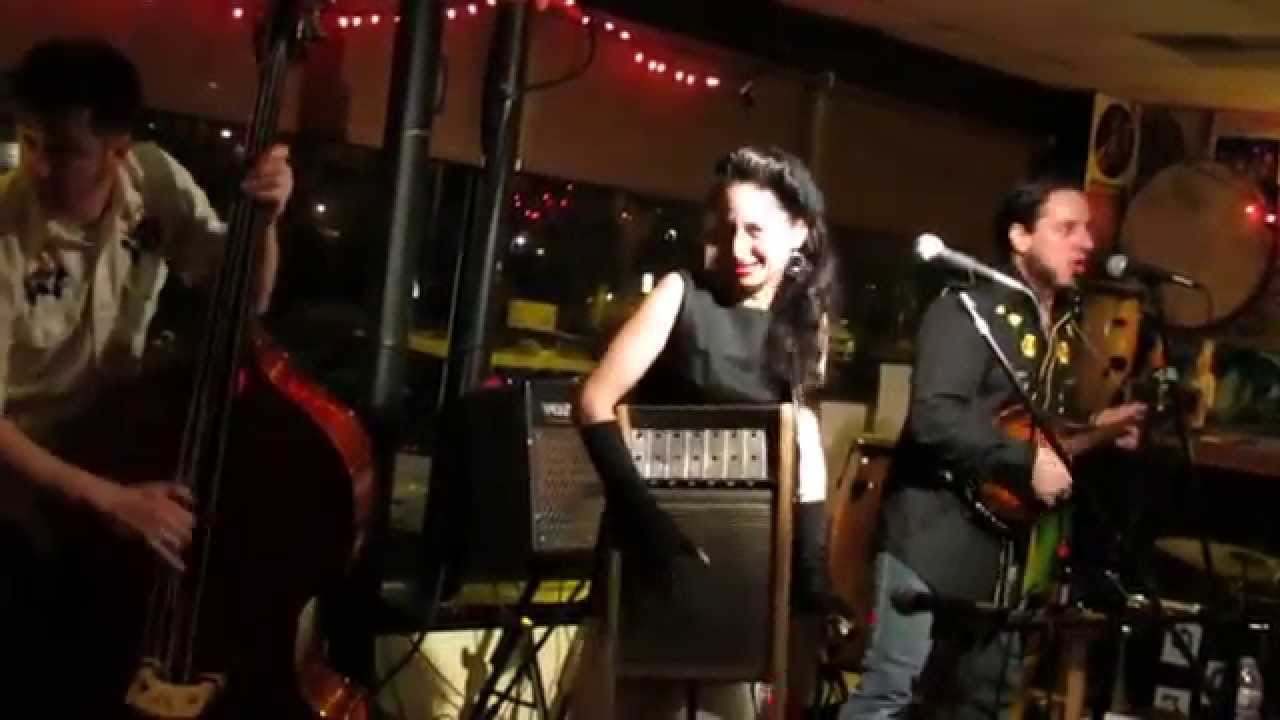 April Mae & The June Bugs HELL 3-28-15 Bus Stop - YouTube