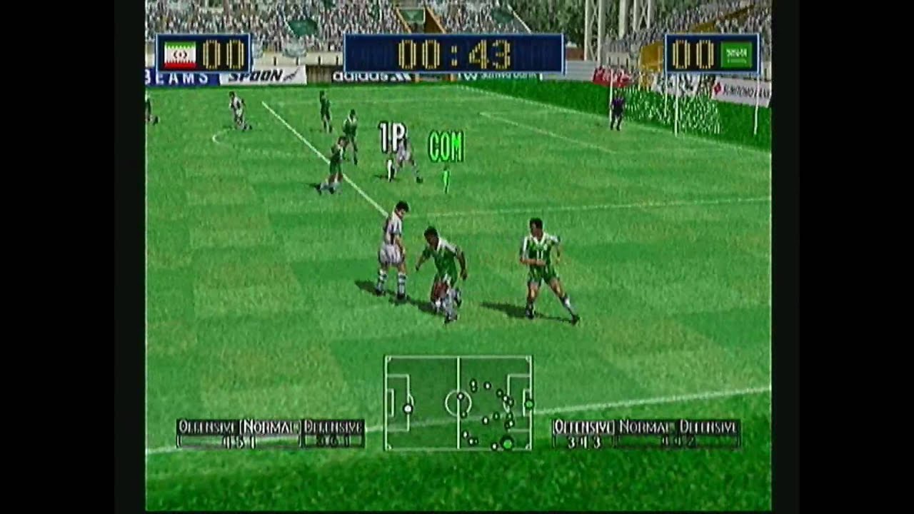 Let's Play Virtua Striker 2 Sega Dreamcast HD - YouTube